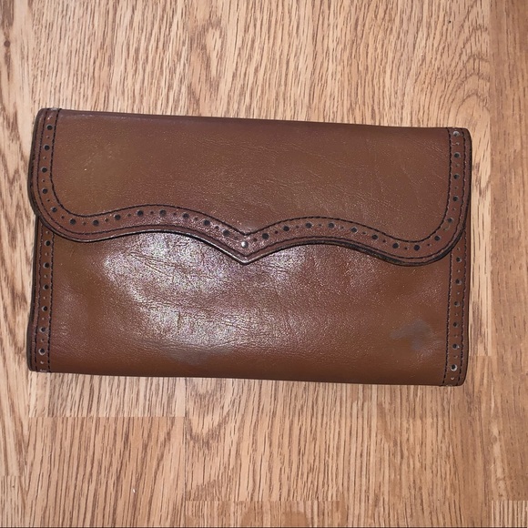 Princess Gardner | Bags | Princess Gardner Brown Leather Wallet Vintage ...